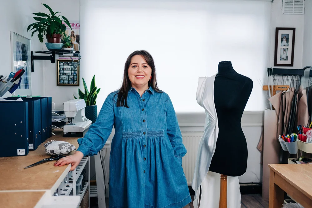 Personal brand photography in Dublin - Sarah Foy Design - Bridal Wear ...