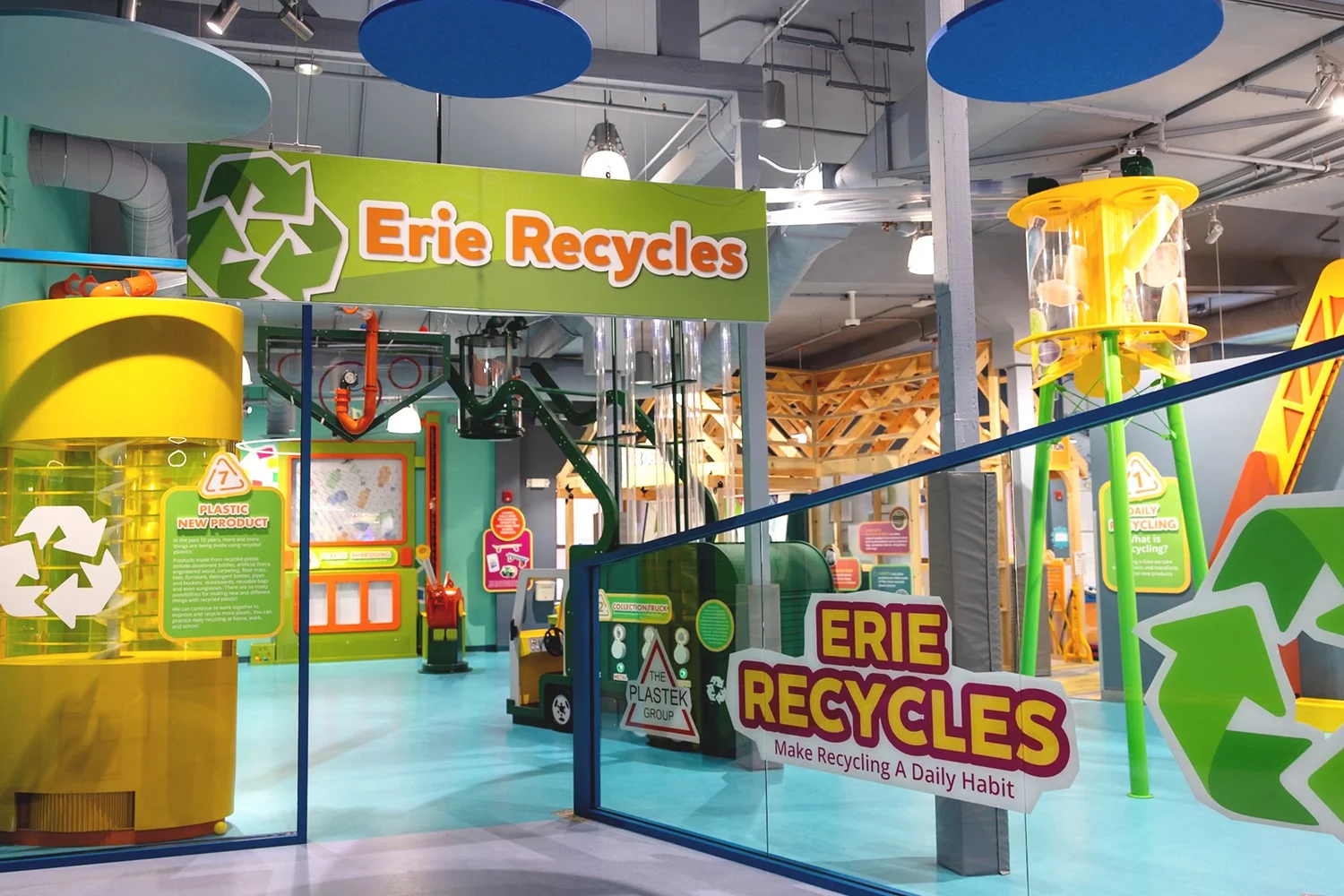 expERIEnce Children's Museum Erie Recycles Gallery — Boss Display