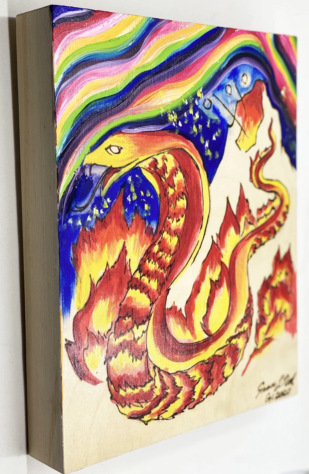 Chinese Zodiac Fire Snake