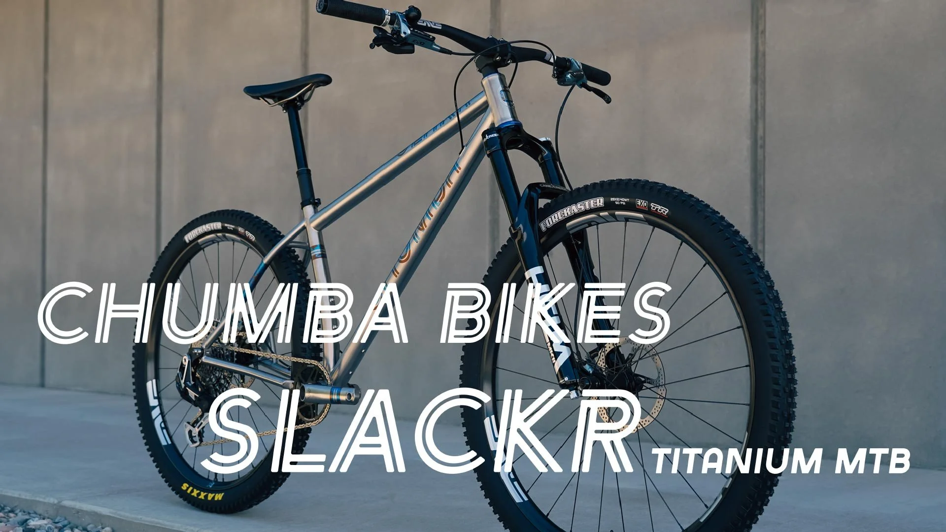 Video: Meet the Chumba 𝘚𝘓𝘈𝘊𝘒𝘙 Titanium at the ENVE Builder Roundup 2024 ...