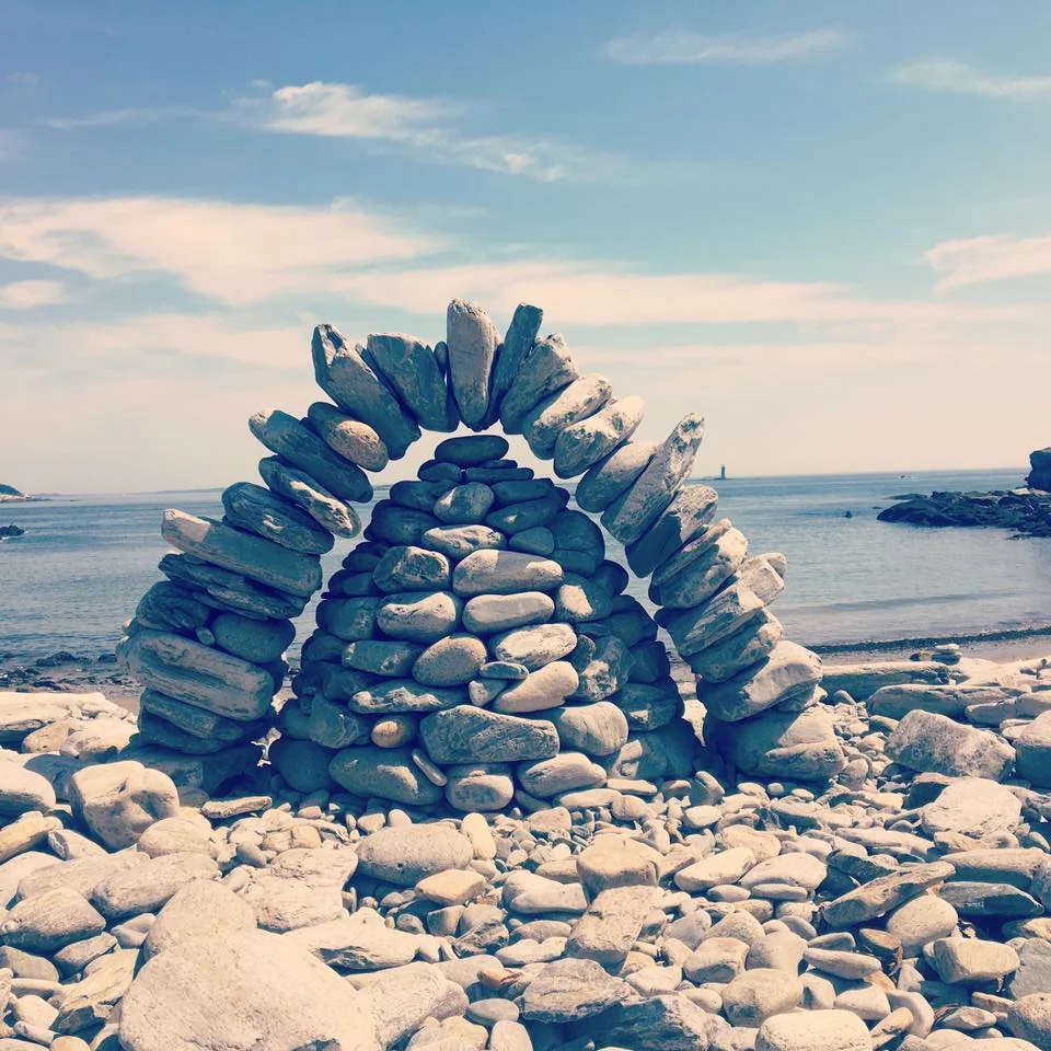 Beach Sculptures — Maine Stone Scapes