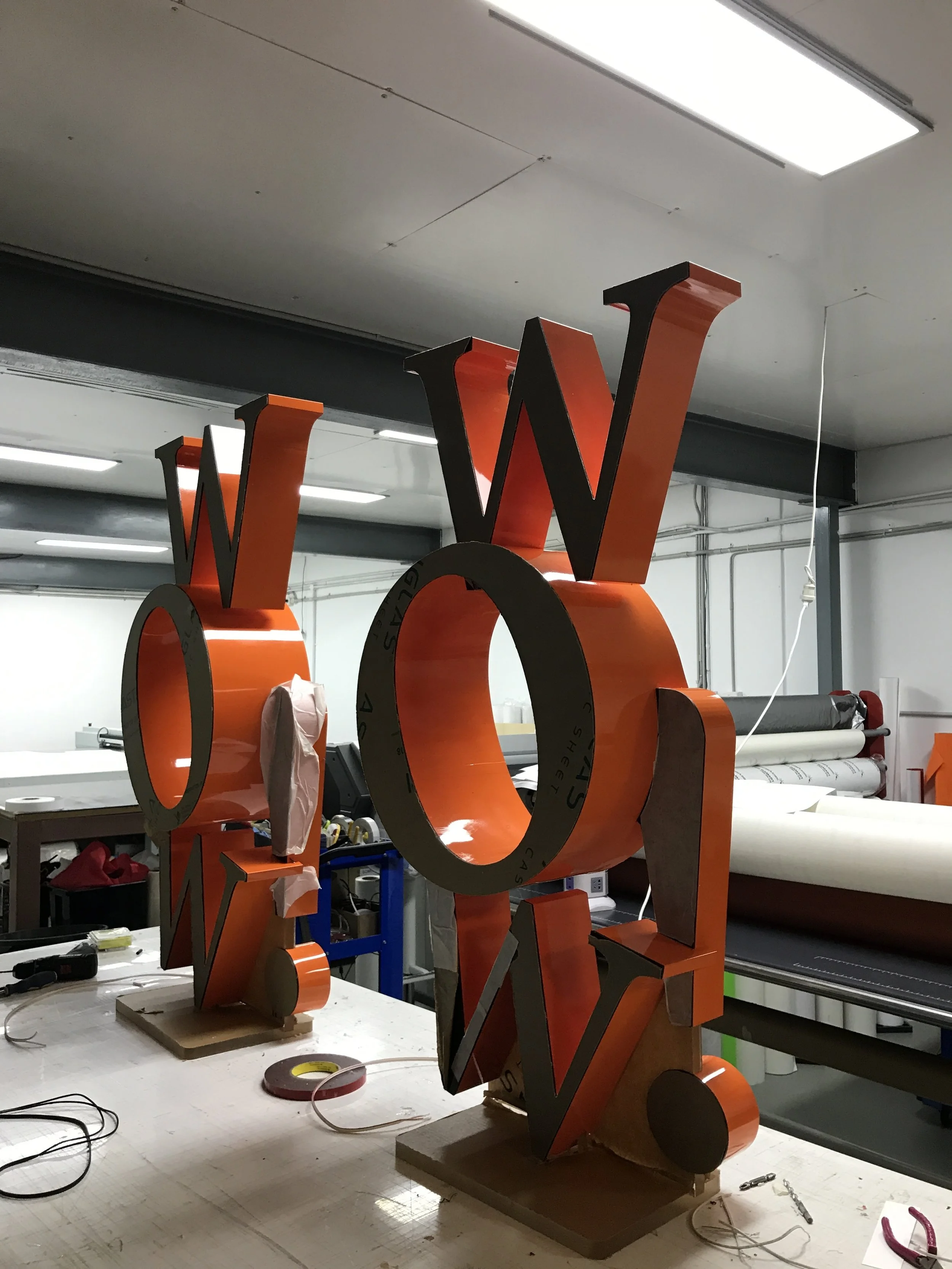 About - Slimbox Backlit Signages