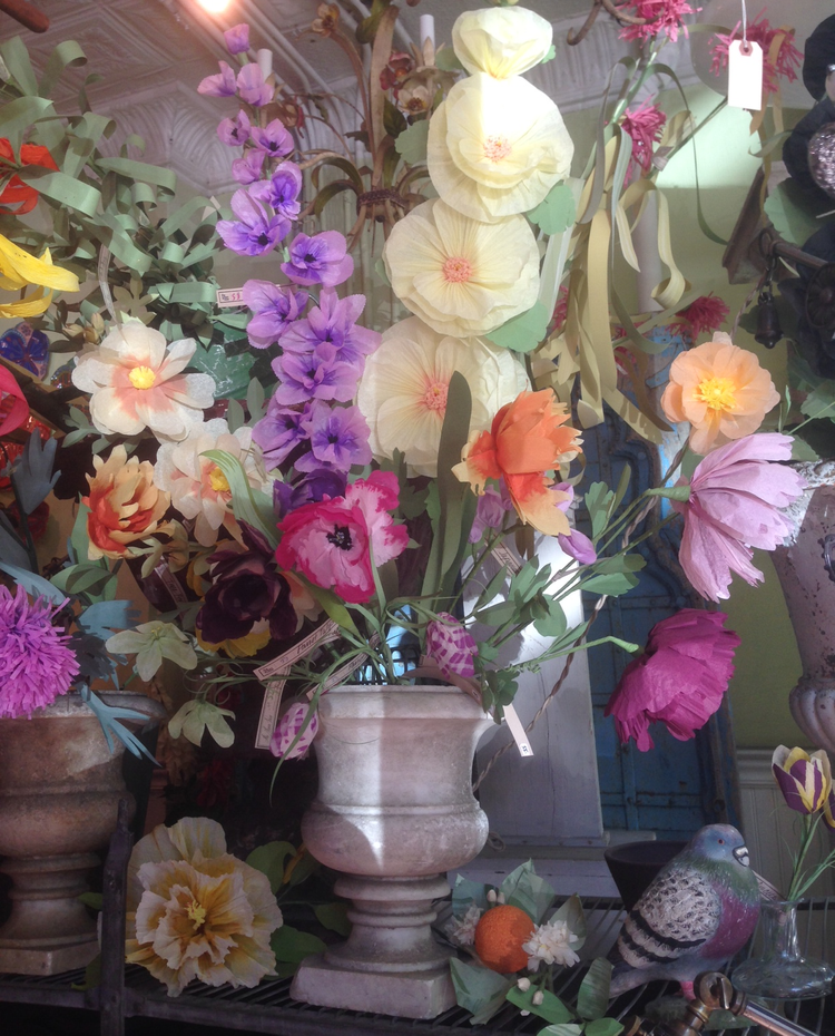 A PAPER GARDEN FROM LIVIA CETTI OF THE GREEN VASE — STYLEBEAT