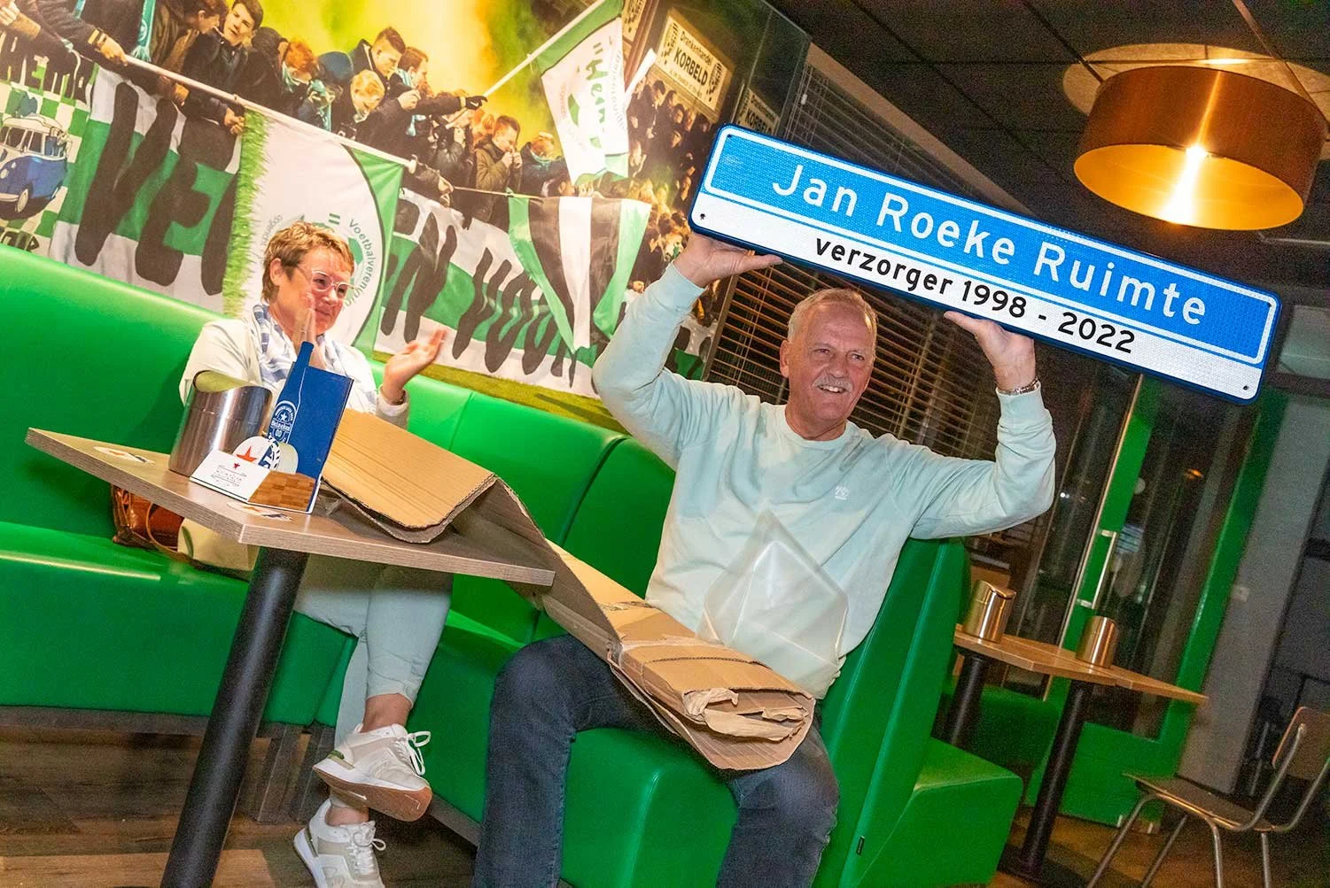 Jan Roeke 24 jaar verzorger vvHeino! — STUDIOVHF
