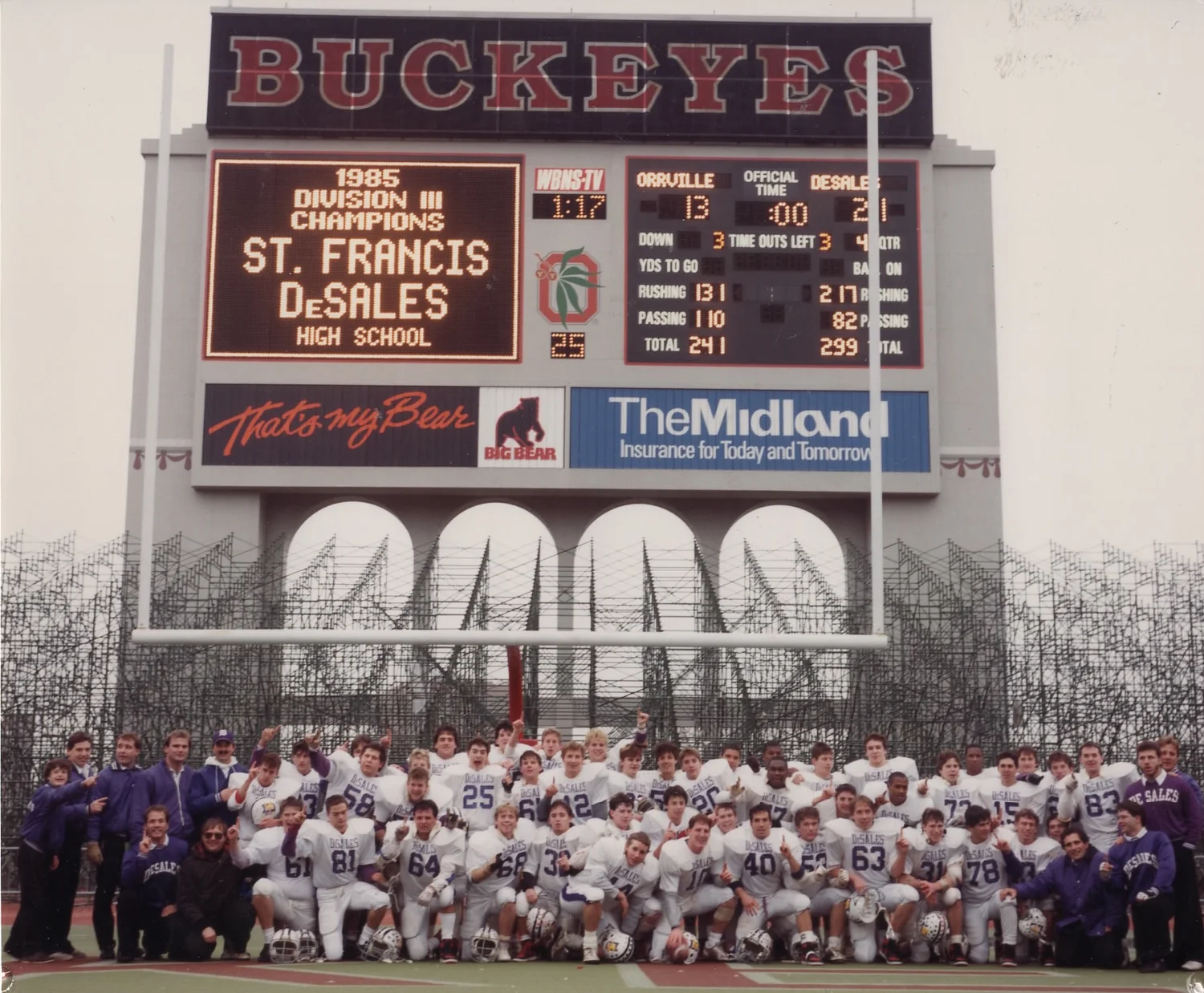 St. Francis DeSales High School Football History — SFD Stallion Pride