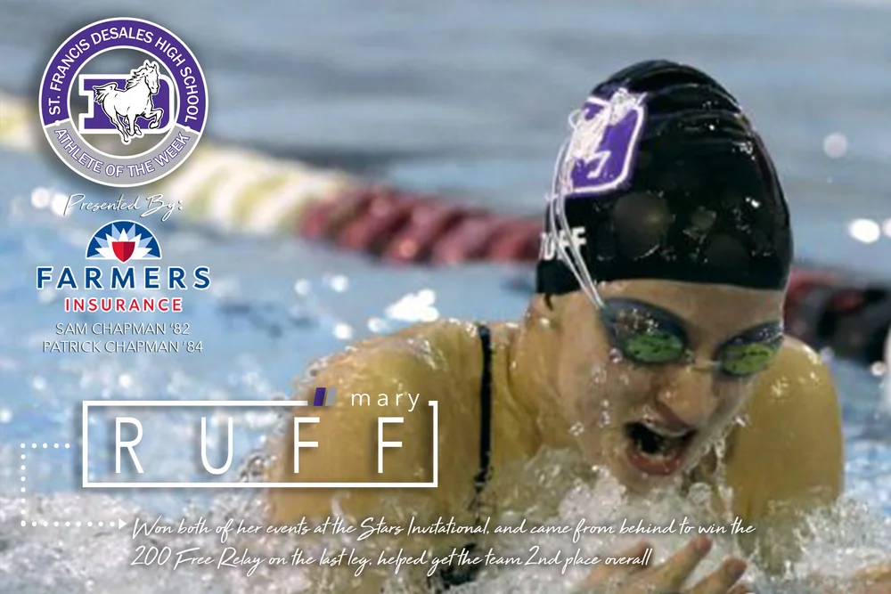 Female Athlete of the Week - Mary Ruff — SFD Stallion Pride