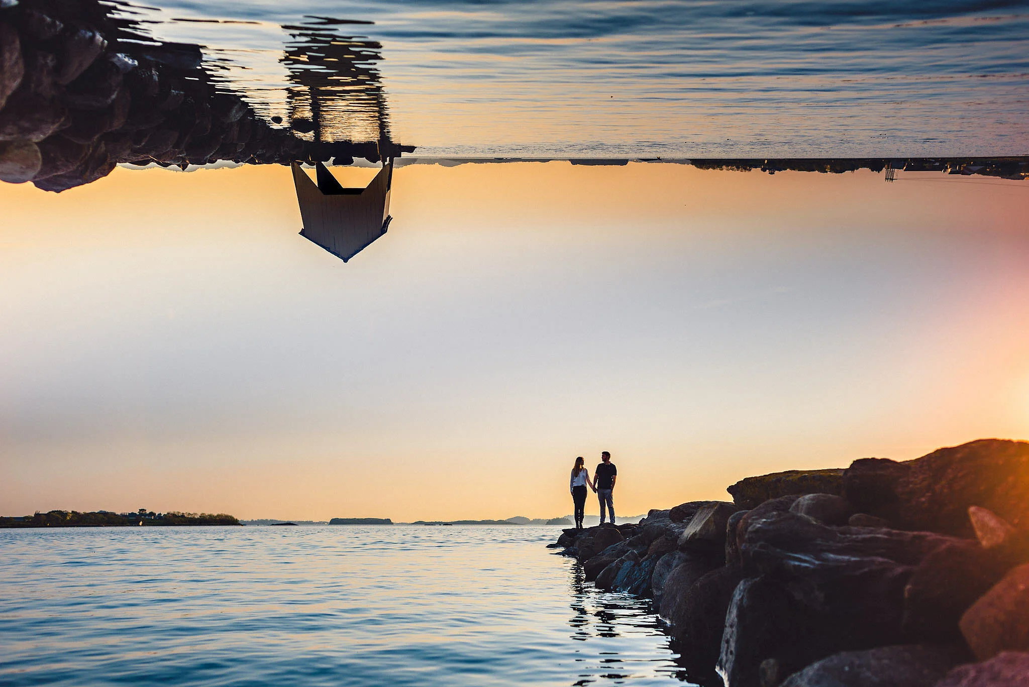 Bryllup på Solastranden Gård med utendørs vielse - Bryllupsfotograf ...