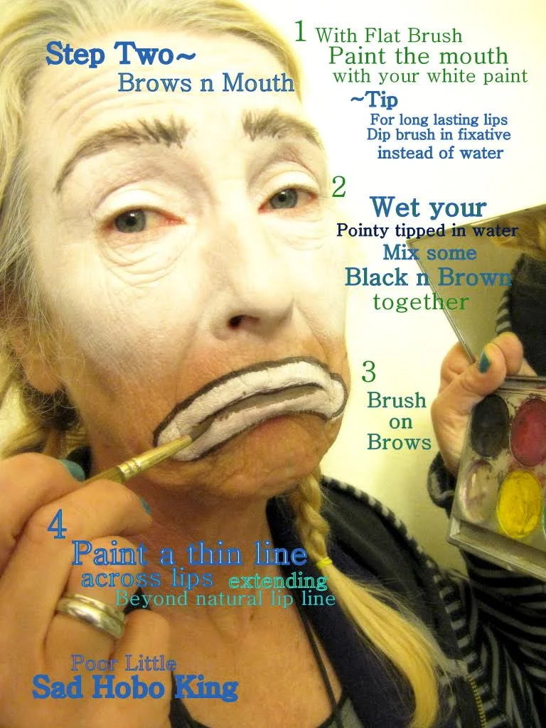 Hobo Clown Makeup Tutorial | Saubhaya Makeup