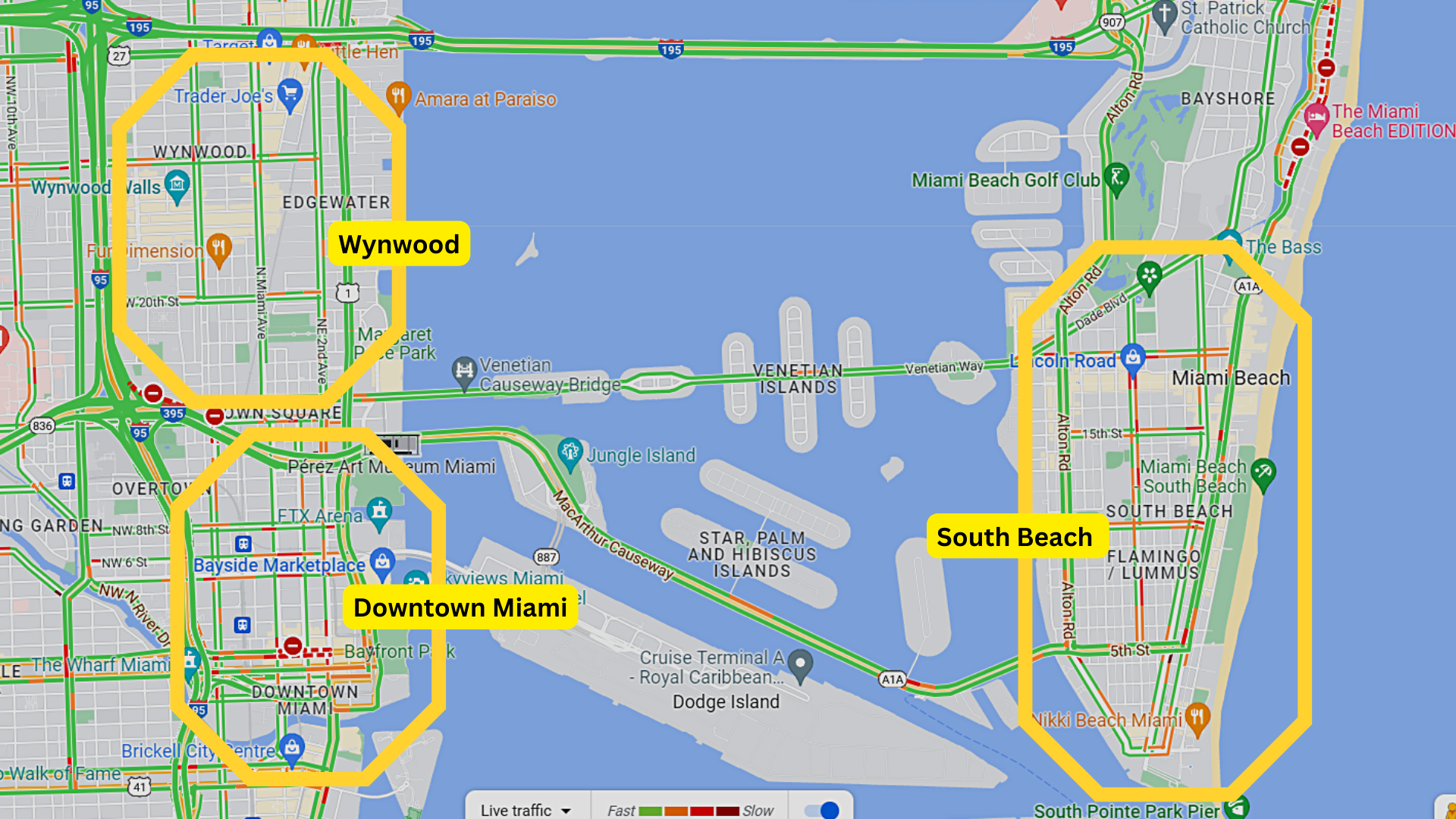 Coverage area — The Swoop Ride