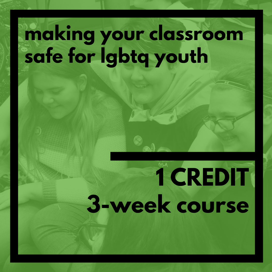 Making your Classroom Safe for LGBTQ Youth — Safe Schools Academy