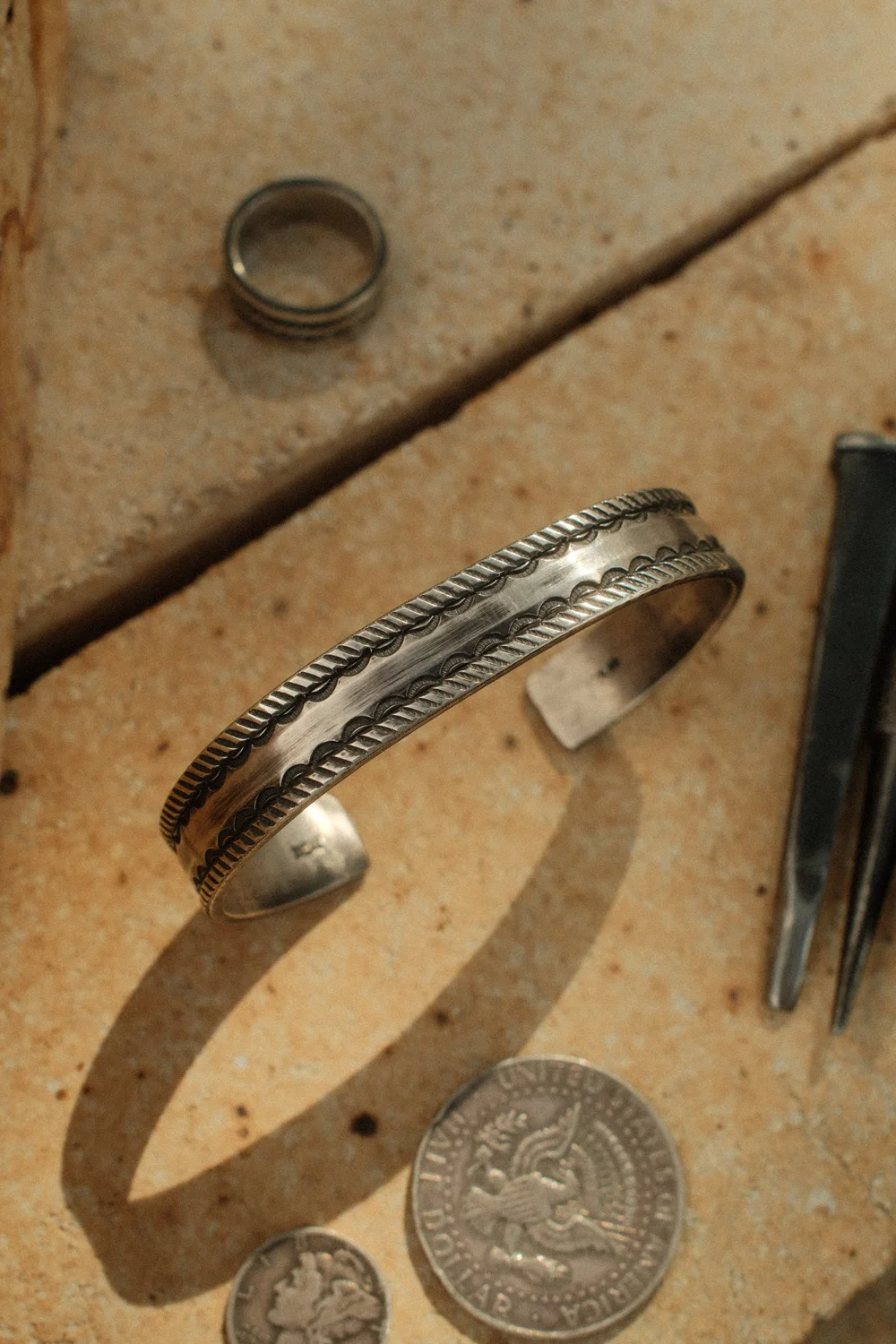 "Voyager" Triangle Cuff - The Common Co. - Premium Southwest Jewelry ...