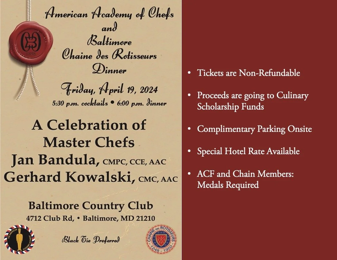 Meetings/Events — ACF Greater Baltimore Chapter