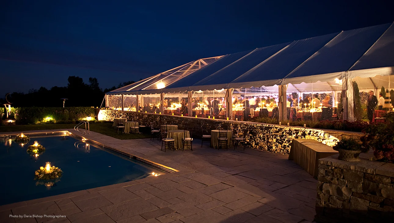 Beautiful Clear Roof Tent Rentals from Vermont Tent Company — Vermont ...