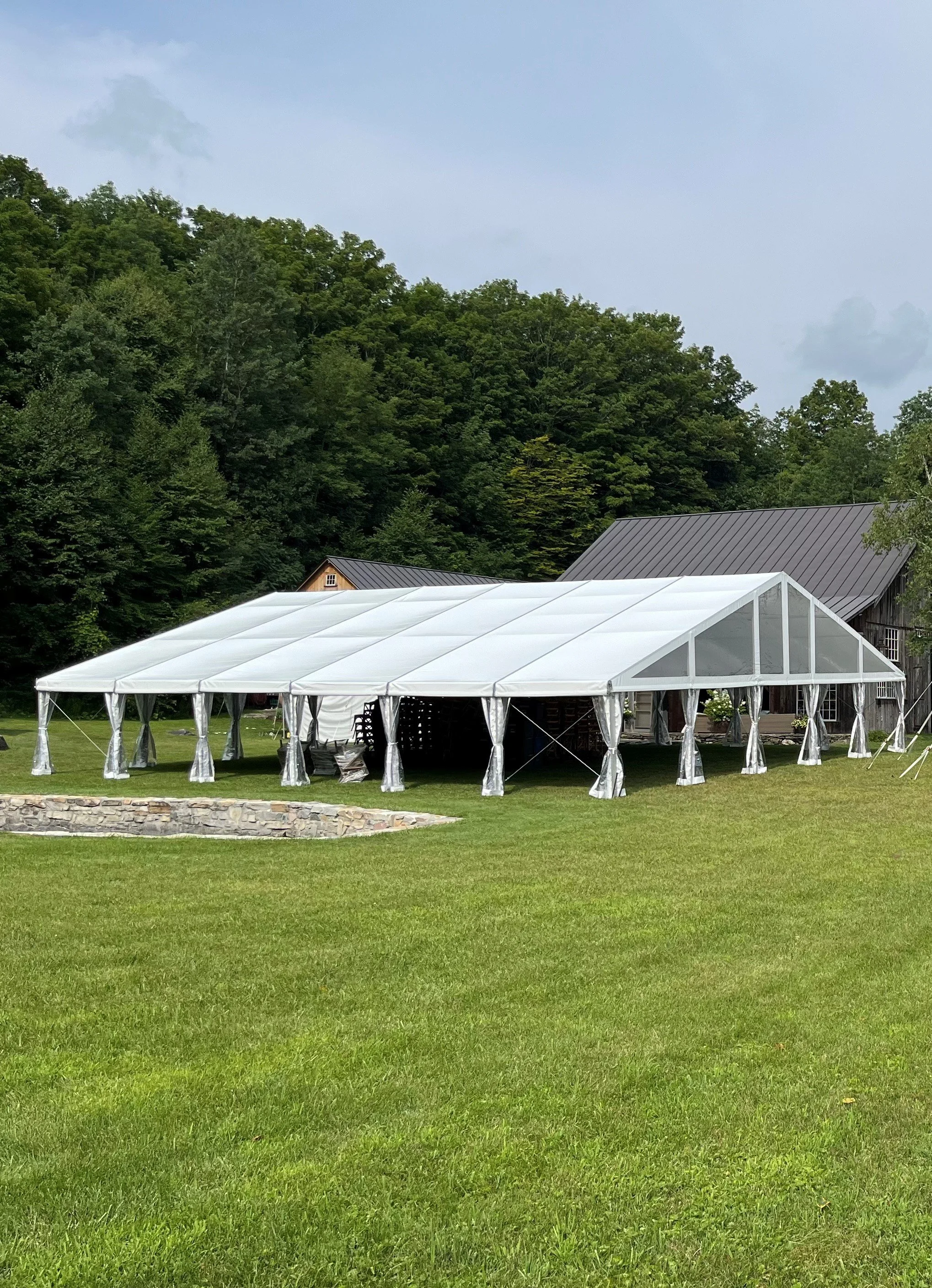 Beautiful Clear Roof Tent Rentals from Vermont Tent Company — Vermont ...