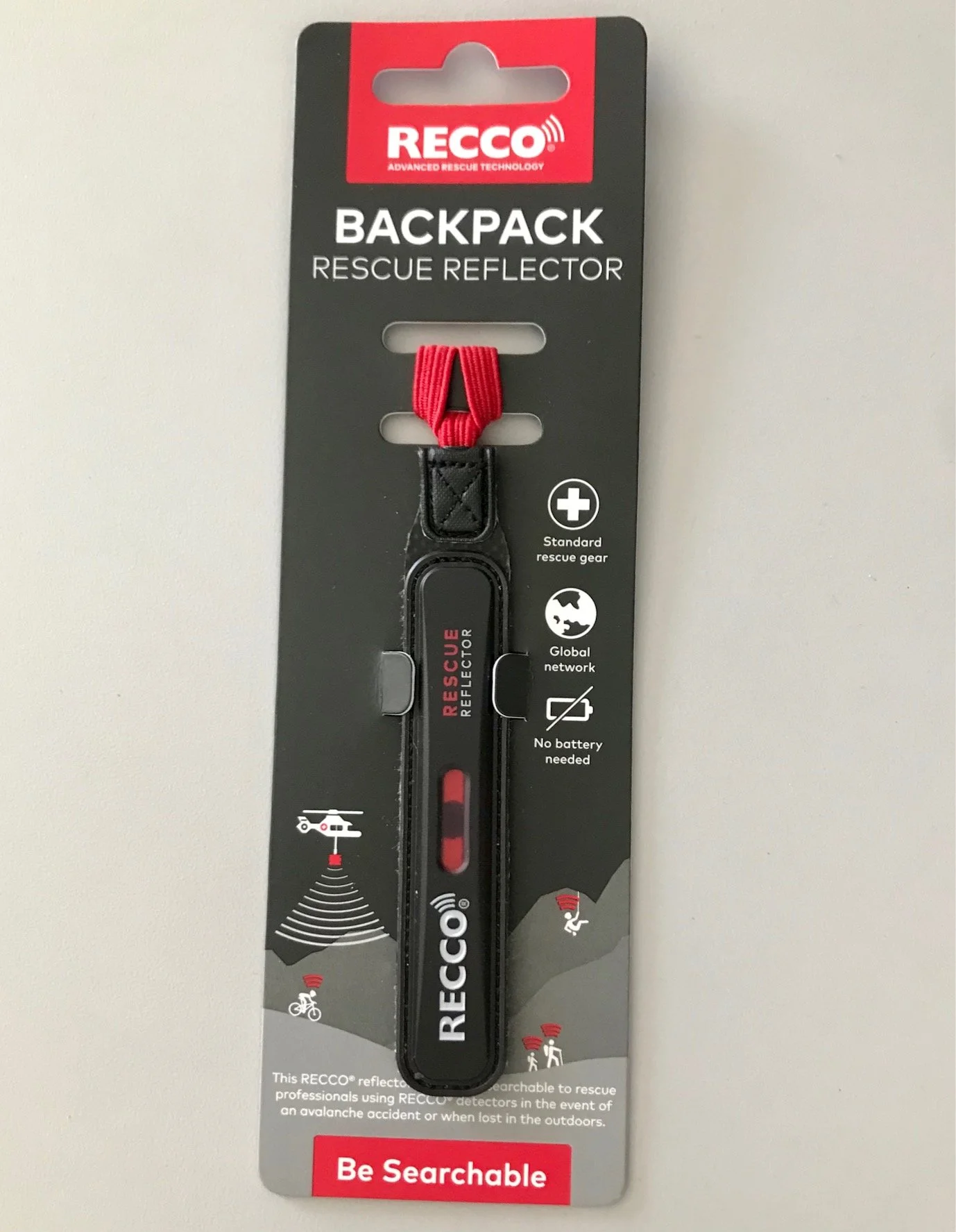 RECCO Backpack Rescue Reflector — Teton County Search and Rescue
