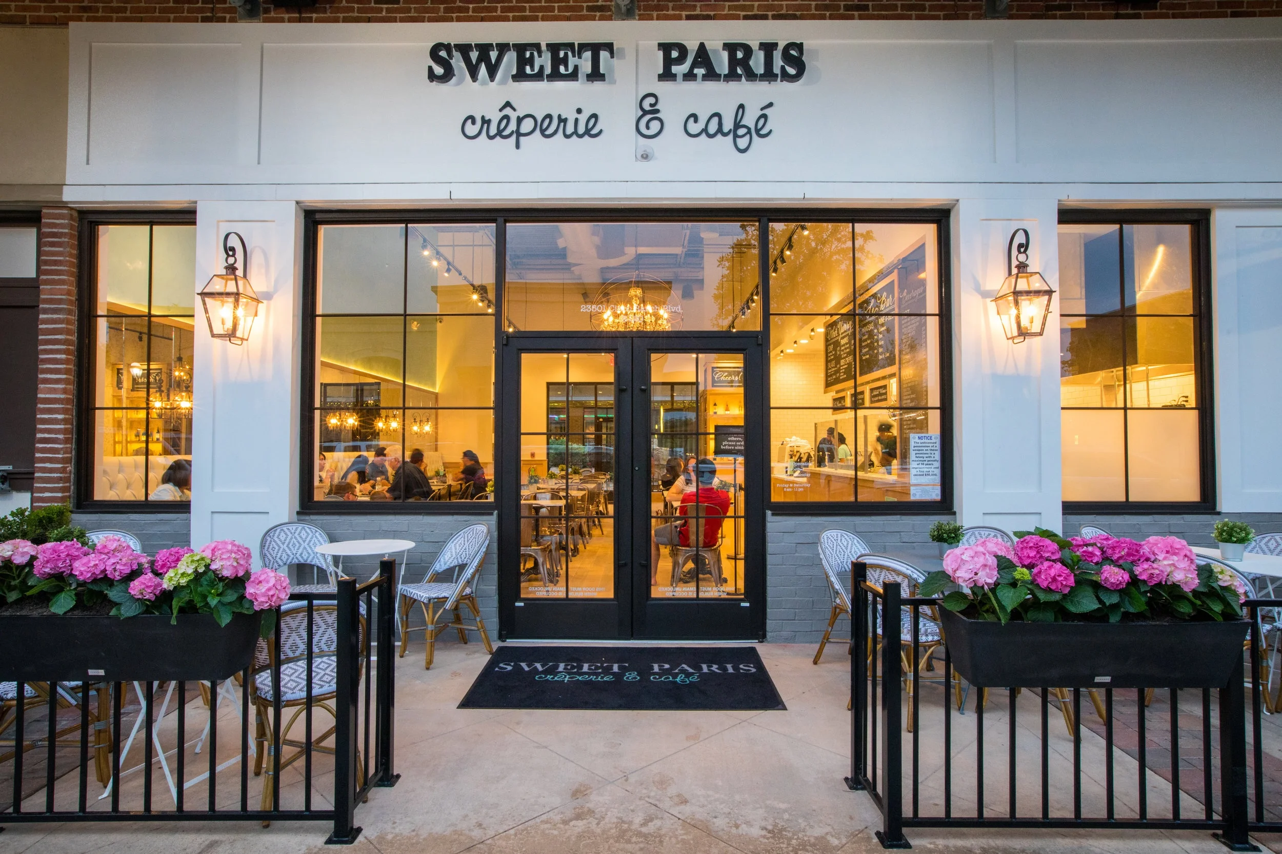 Locations & Menu — Sweet Paris Crêperie
