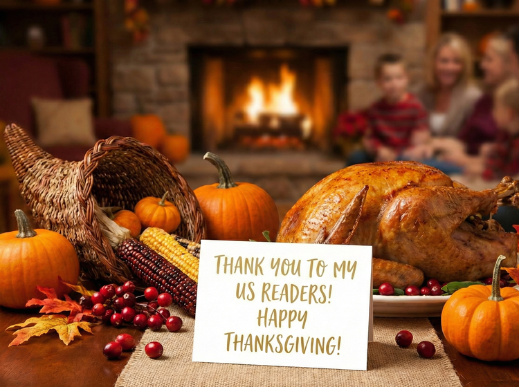 Happy Thanksgiving to My US Readers: A Personal Message From the UK ...