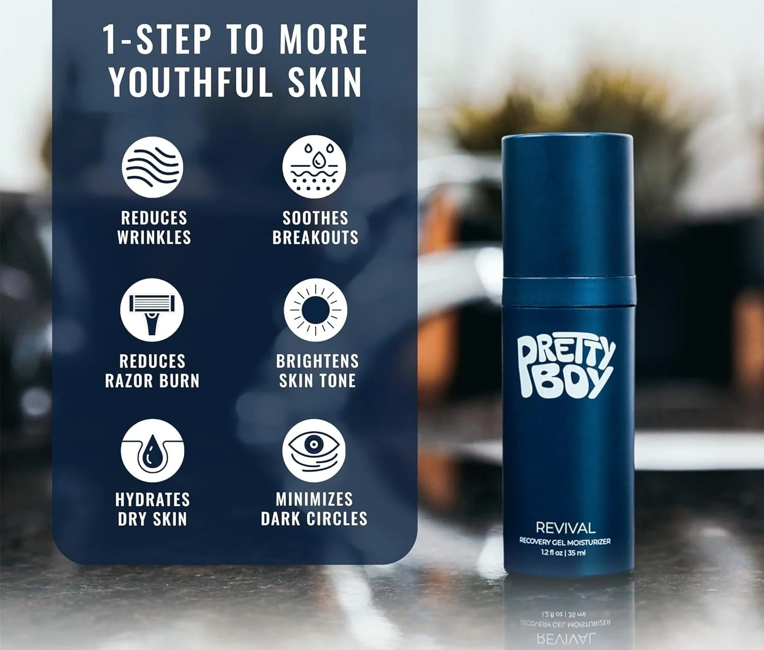PrettyBoy Revival Face Gel Moisturizer for Men-Review ...