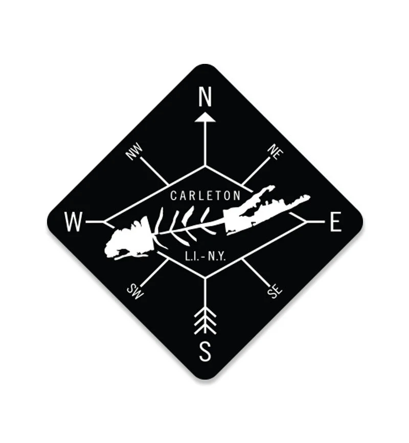 Carleton Triangle South Shore Sticker — CARLETON