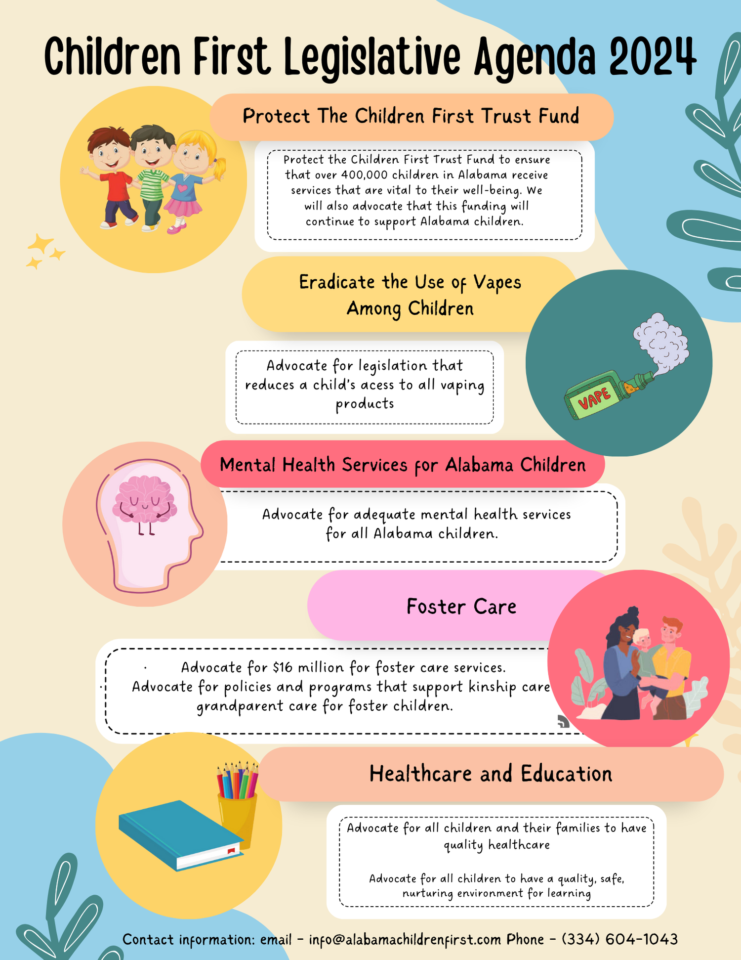 2024 Legislative Agenda — Children First