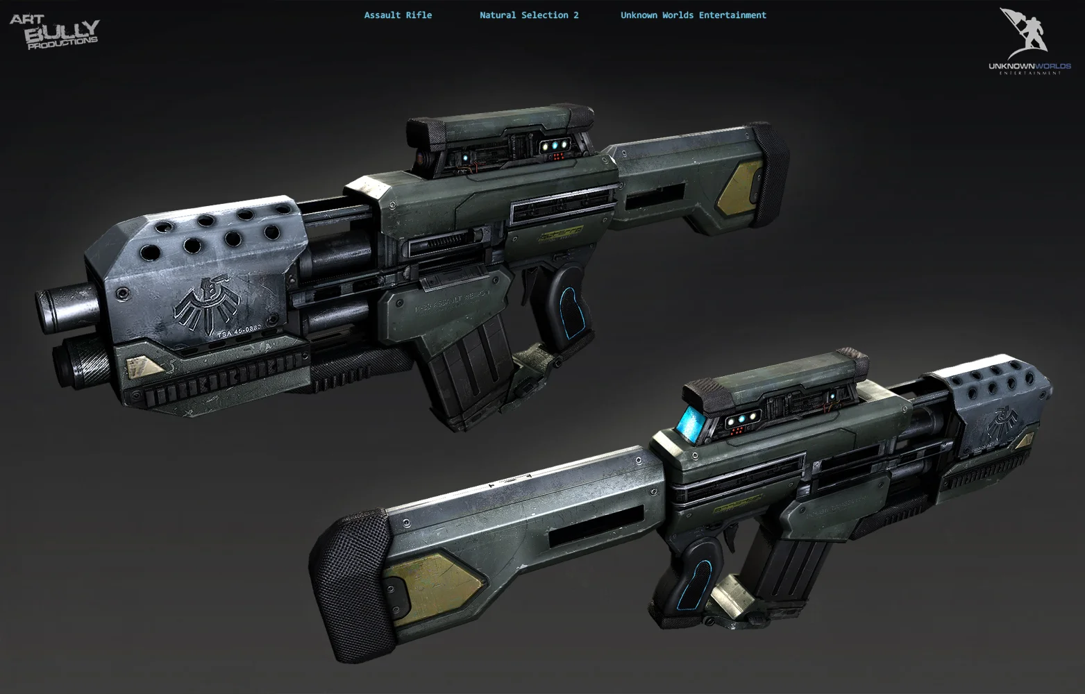 Natural Selection weapons — Art Bully Productions LLC - Game and ...