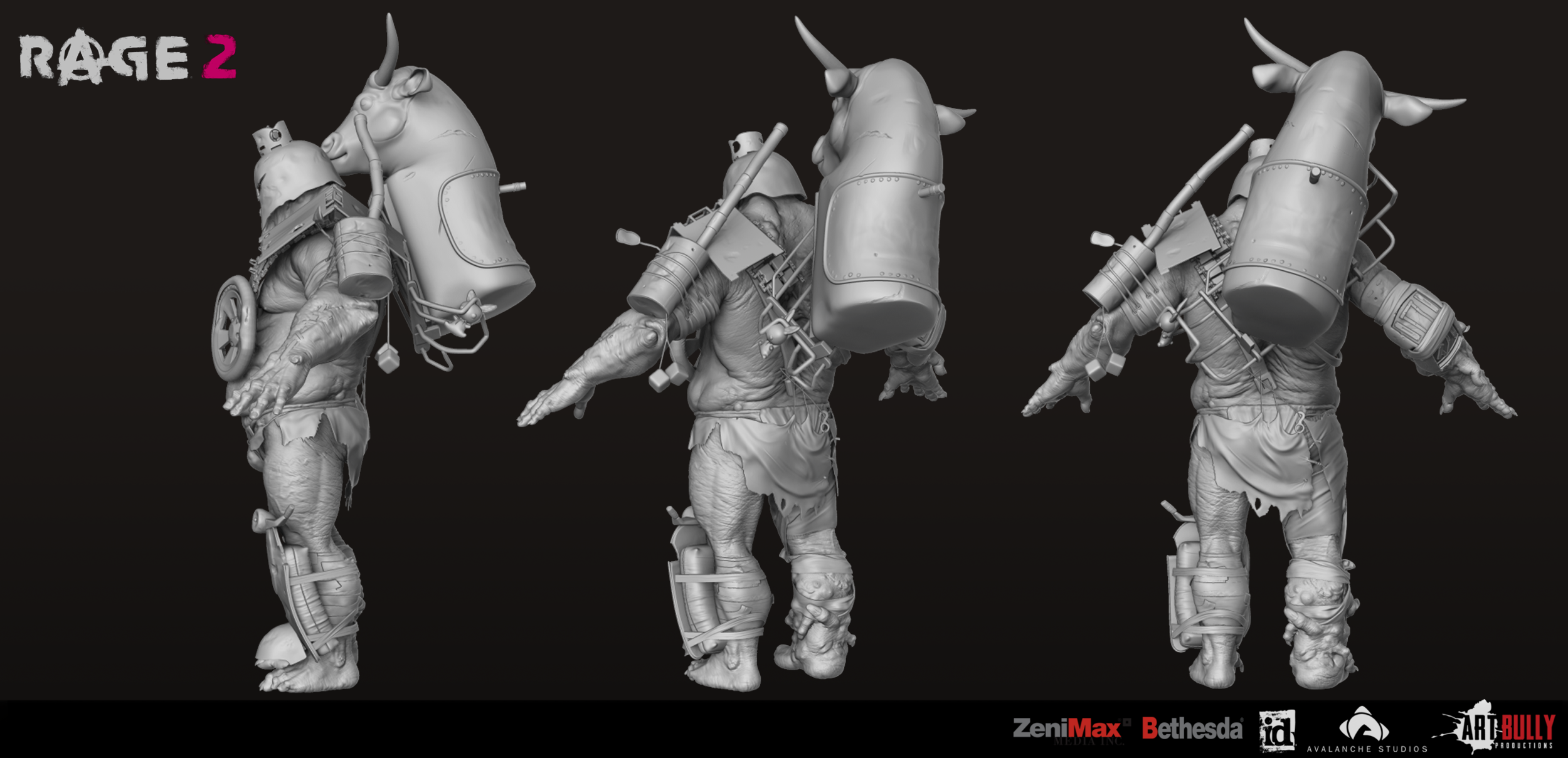 Rage 2 Character Gallery — Art Bully Productions LLC - Game and ...
