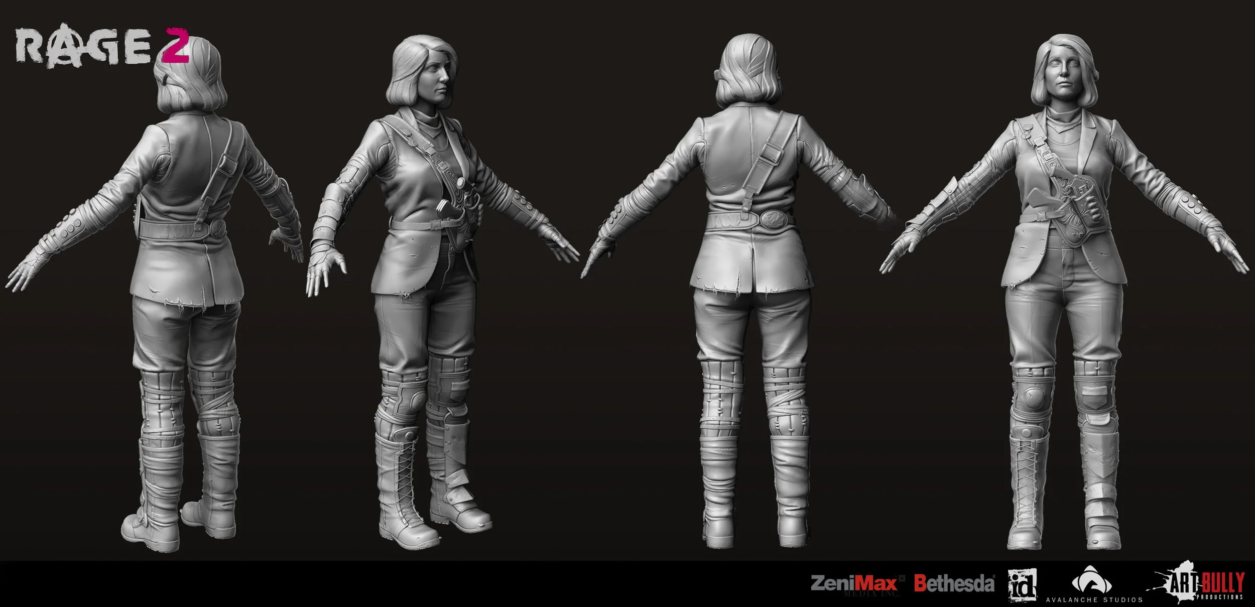 Rage 2 Character Gallery — Art Bully Productions LLC - Game and ...