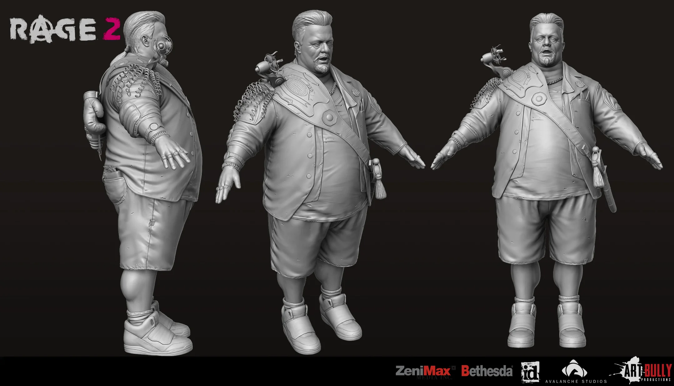 Rage 2 Character Gallery — Art Bully Productions LLC - Game and ...