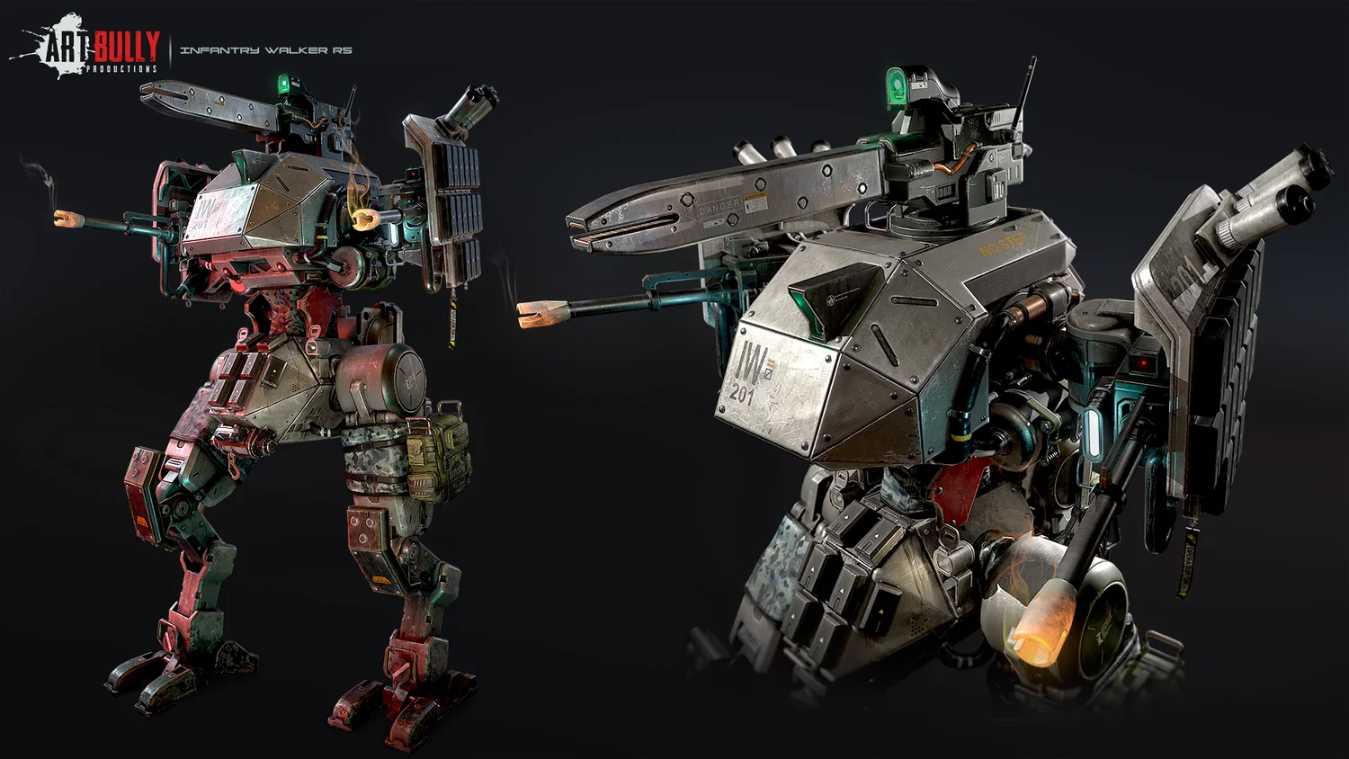 Weapons — Art Bully Productions LLC - Game and Cinematic Art Services