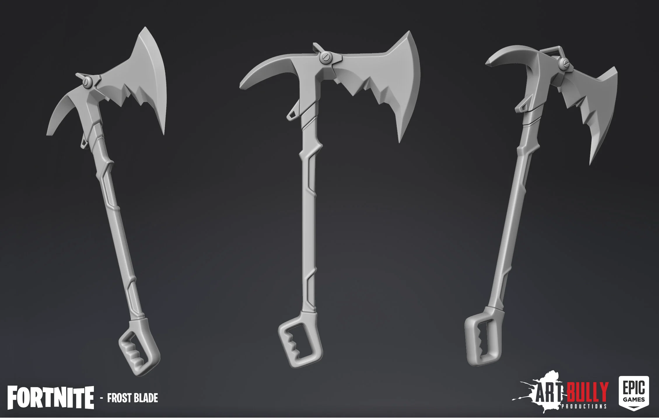 Fortnite Pickaxe Gallery — Art Bully Productions LLC - Game and Cinematic Art Services