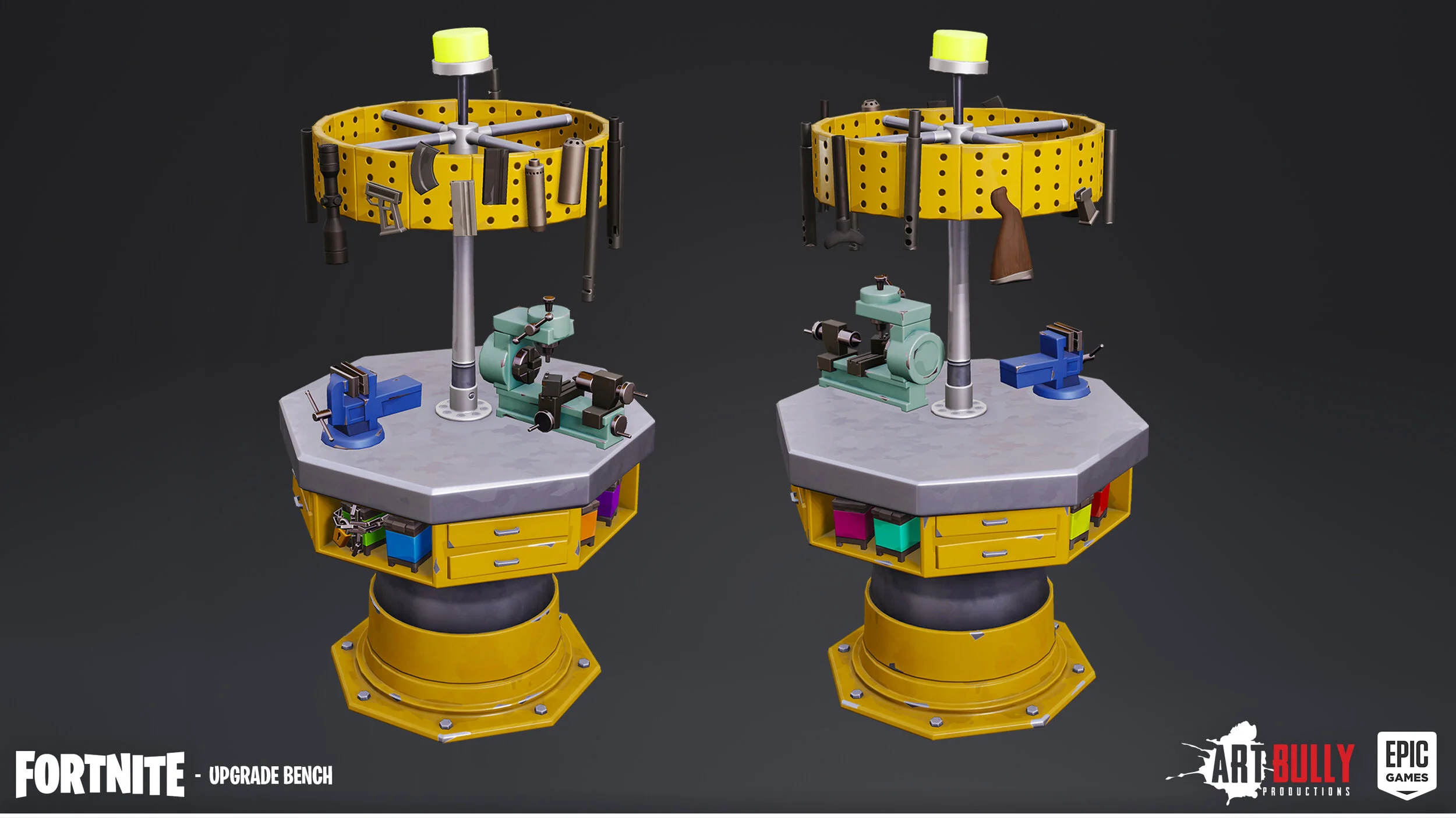Fortnite Props Gallery — Art Bully Productions LLC - Game and Cinematic ...