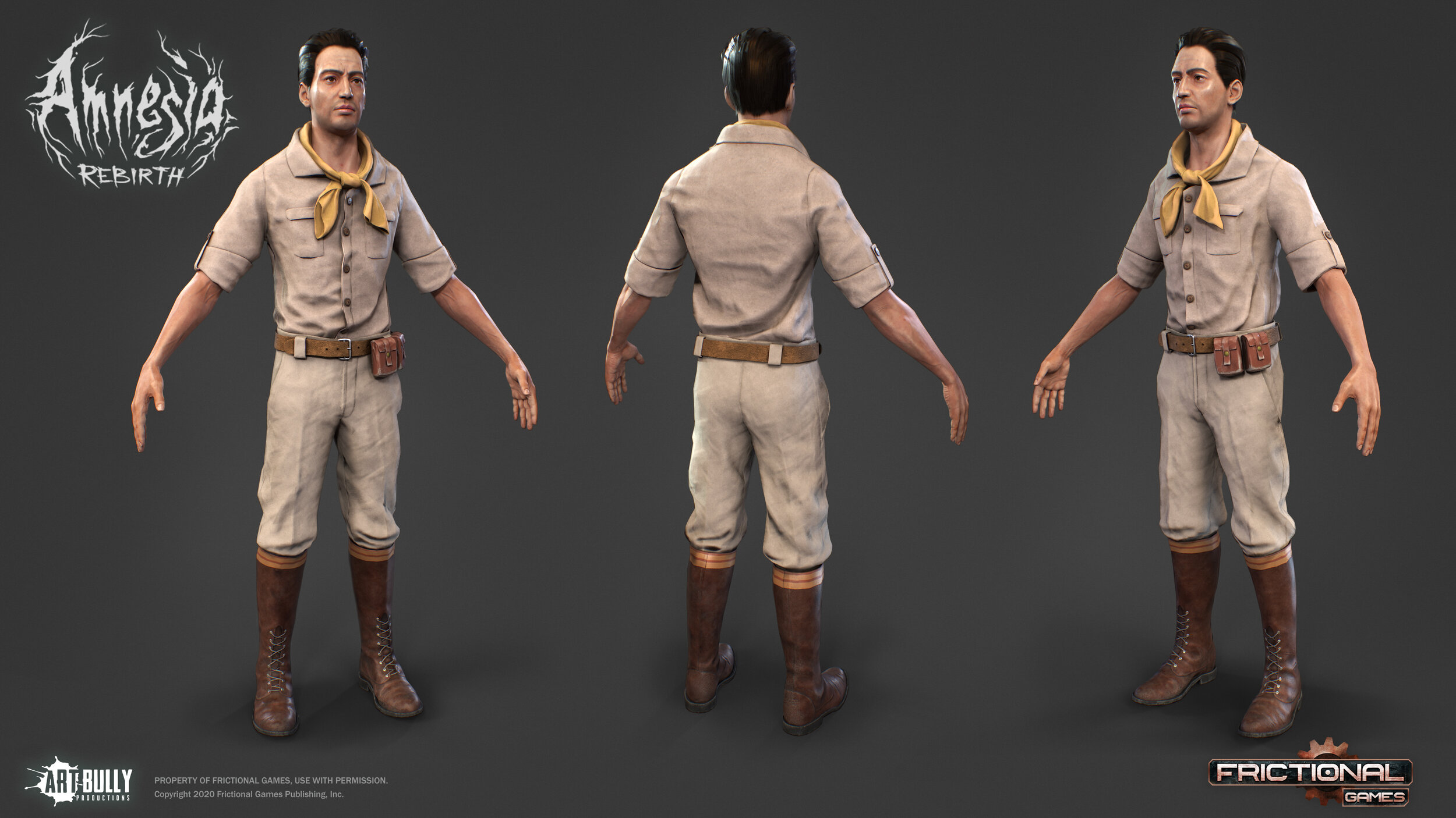 Amnesia Rebirth Character Gallery — Art Bully Productions LLC - Game ...