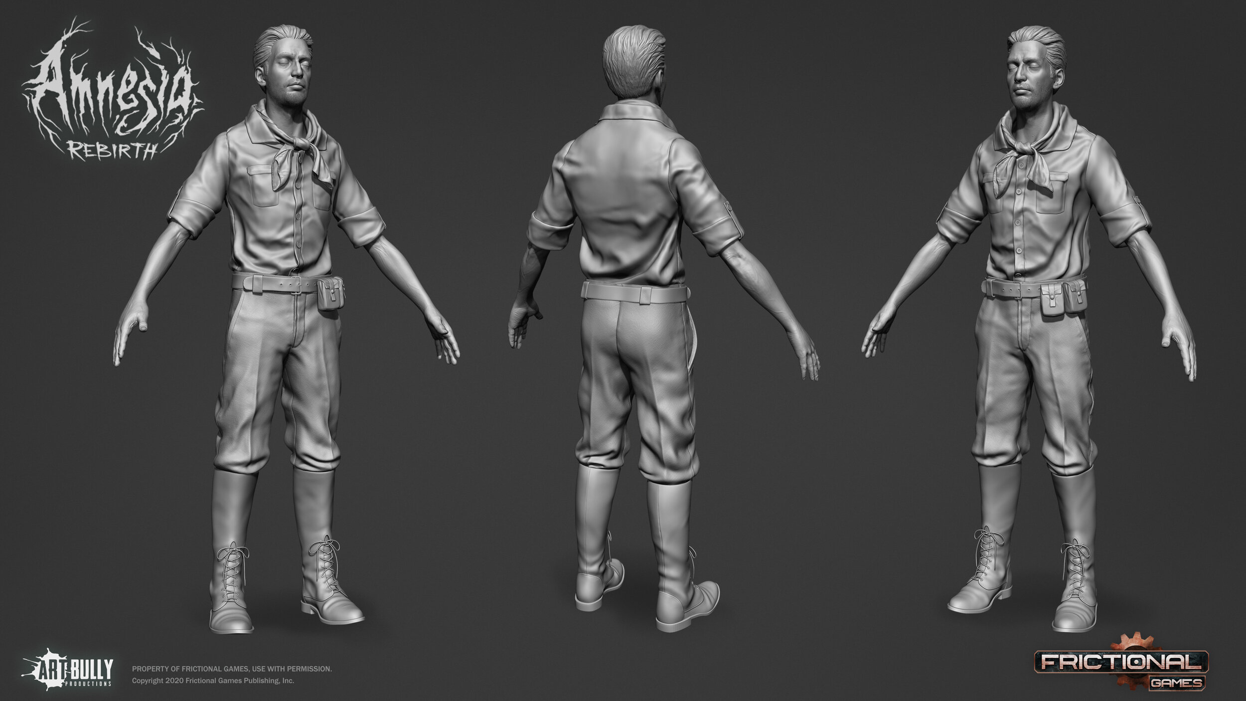 Amnesia Rebirth Character Gallery — Art Bully Productions LLC - Game ...