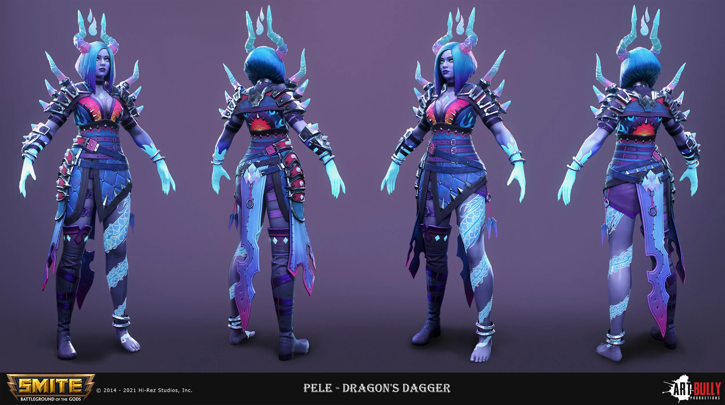 Smite Character Gallery — Art Bully Productions LLC - Game and ...