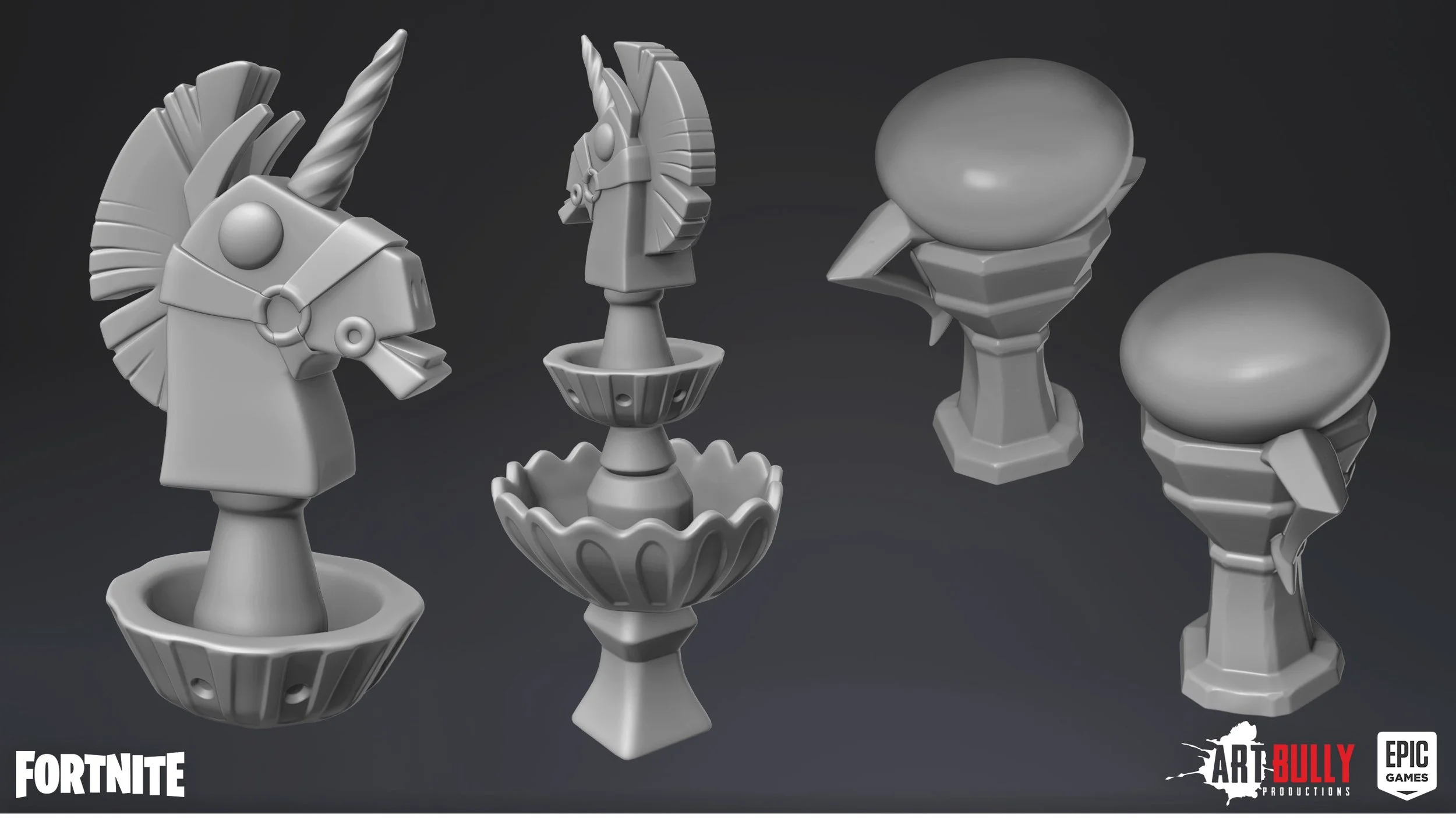 Fortnite Props Gallery — Art Bully Productions LLC - Game and Cinematic ...