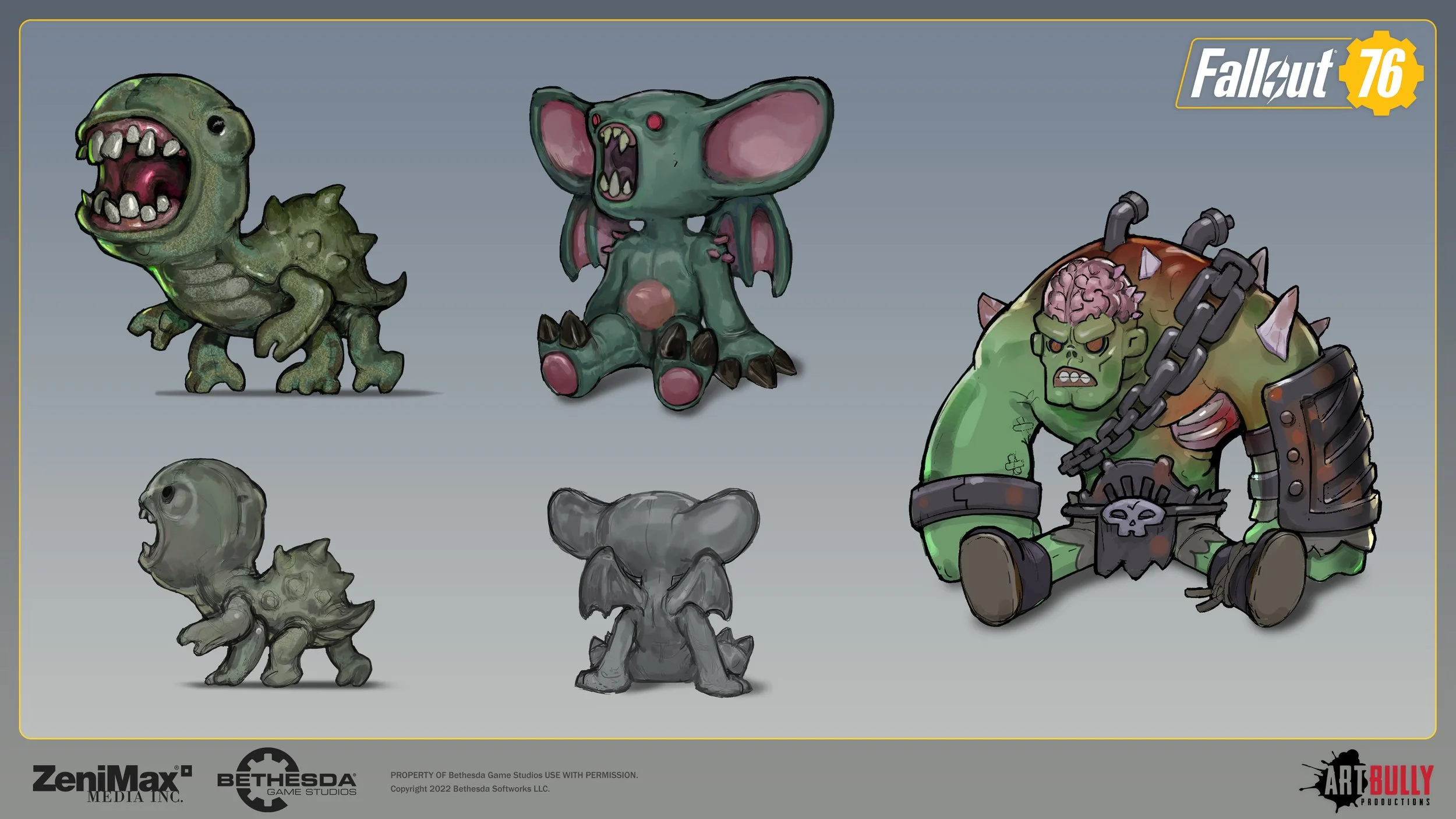 Fallout 76 2d Props — Art Bully Productions LLC - Game and Cinematic ...