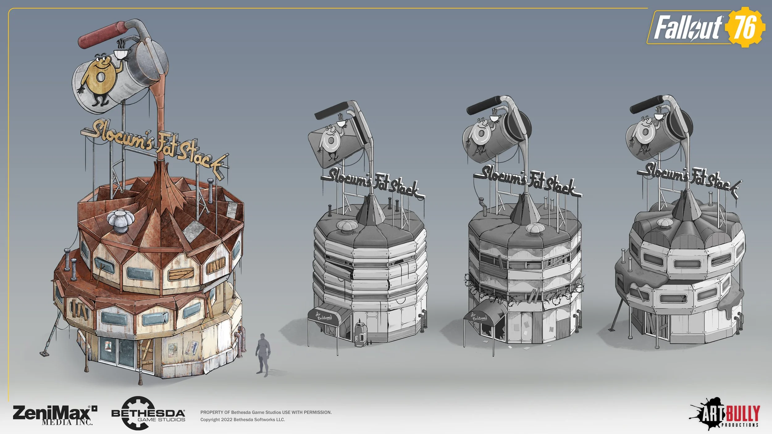 Fallout 76 2d Props — Art Bully Productions LLC - Game and Cinematic ...