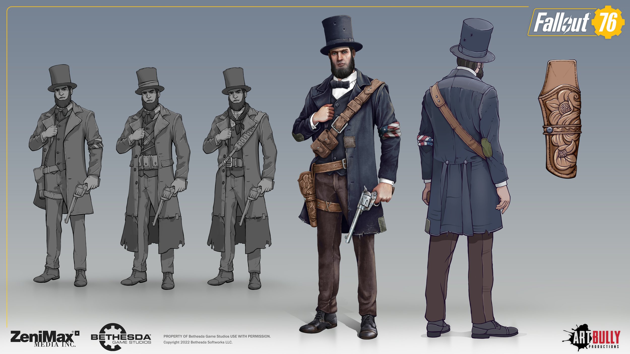 Fallout 76 2d Characters — Art Bully Productions LLC - Game and ...