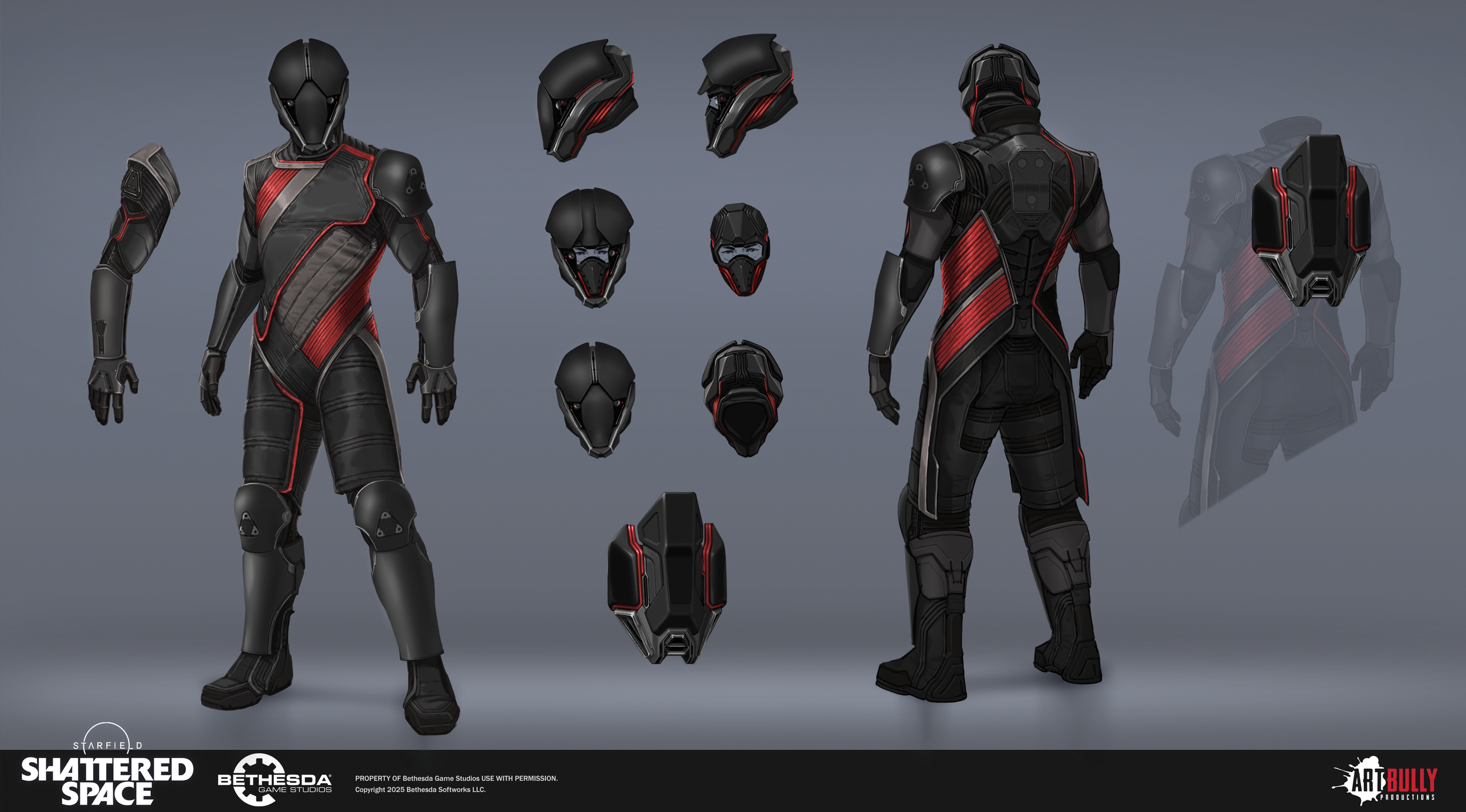 Starfield Character 2d Gallery — Art Bully Productions LLC - Game and ...