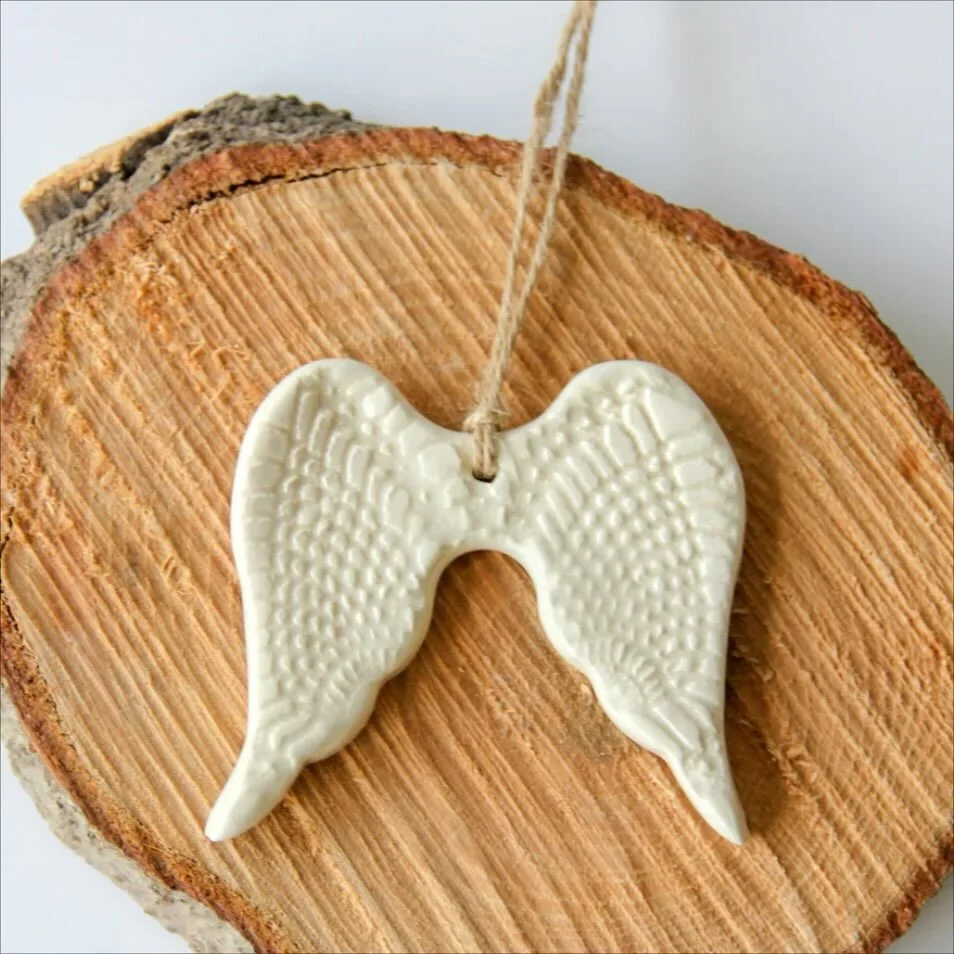 NEW Tiny Remembrance Bottle + Tiny Angel Wing Charm — Bottle of Tears