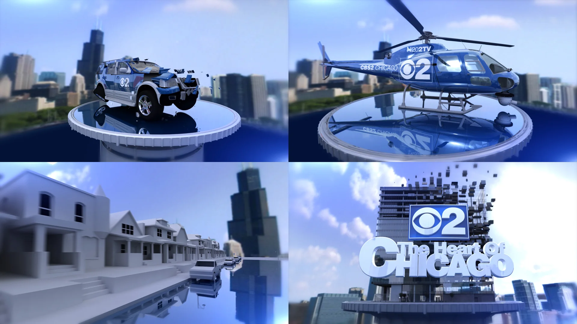 WBBM — Broadcast Design - Renderon Broadcast Design