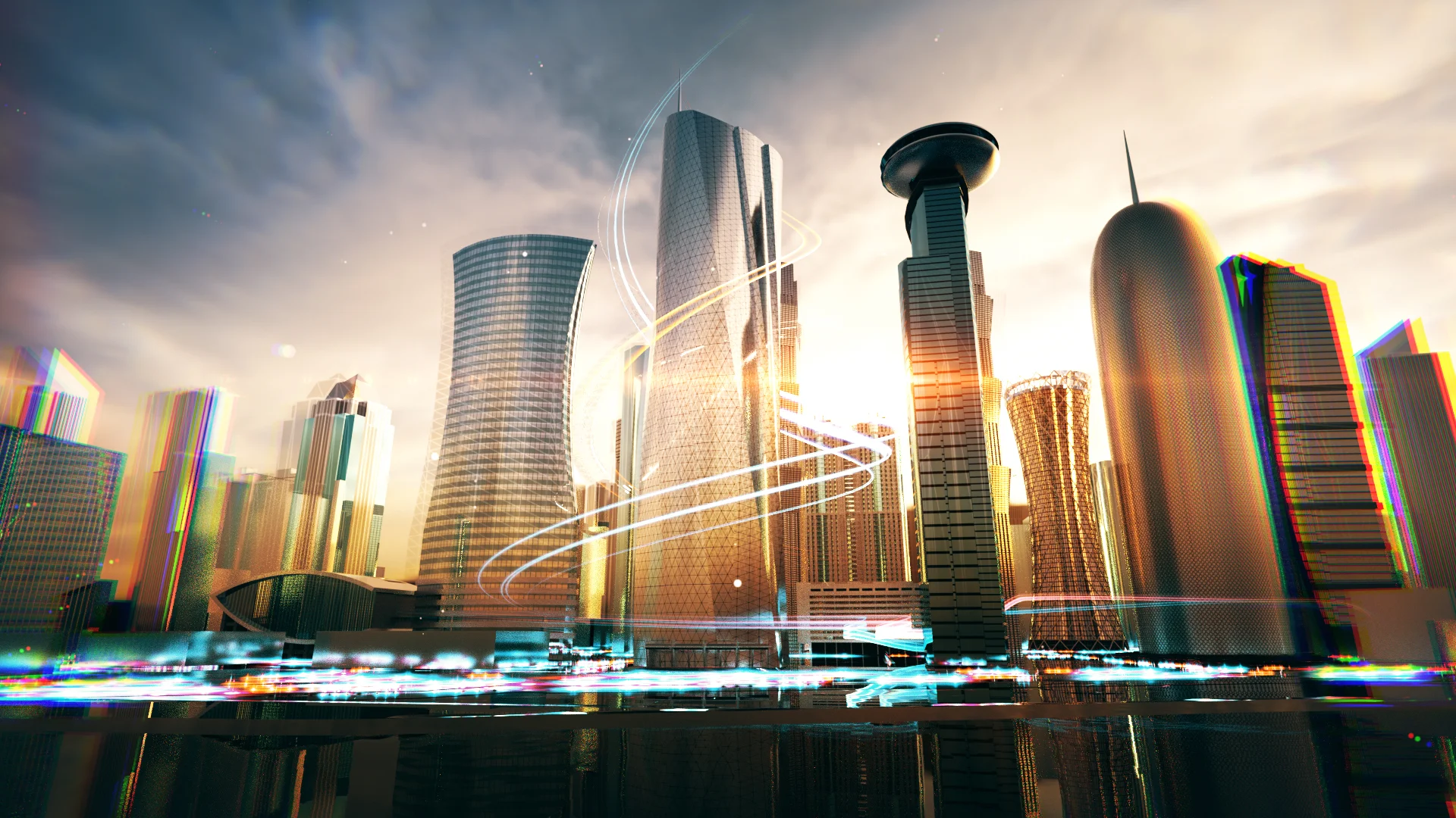 Channel 33 Qatar — Broadcast Design - Renderon Broadcast Design