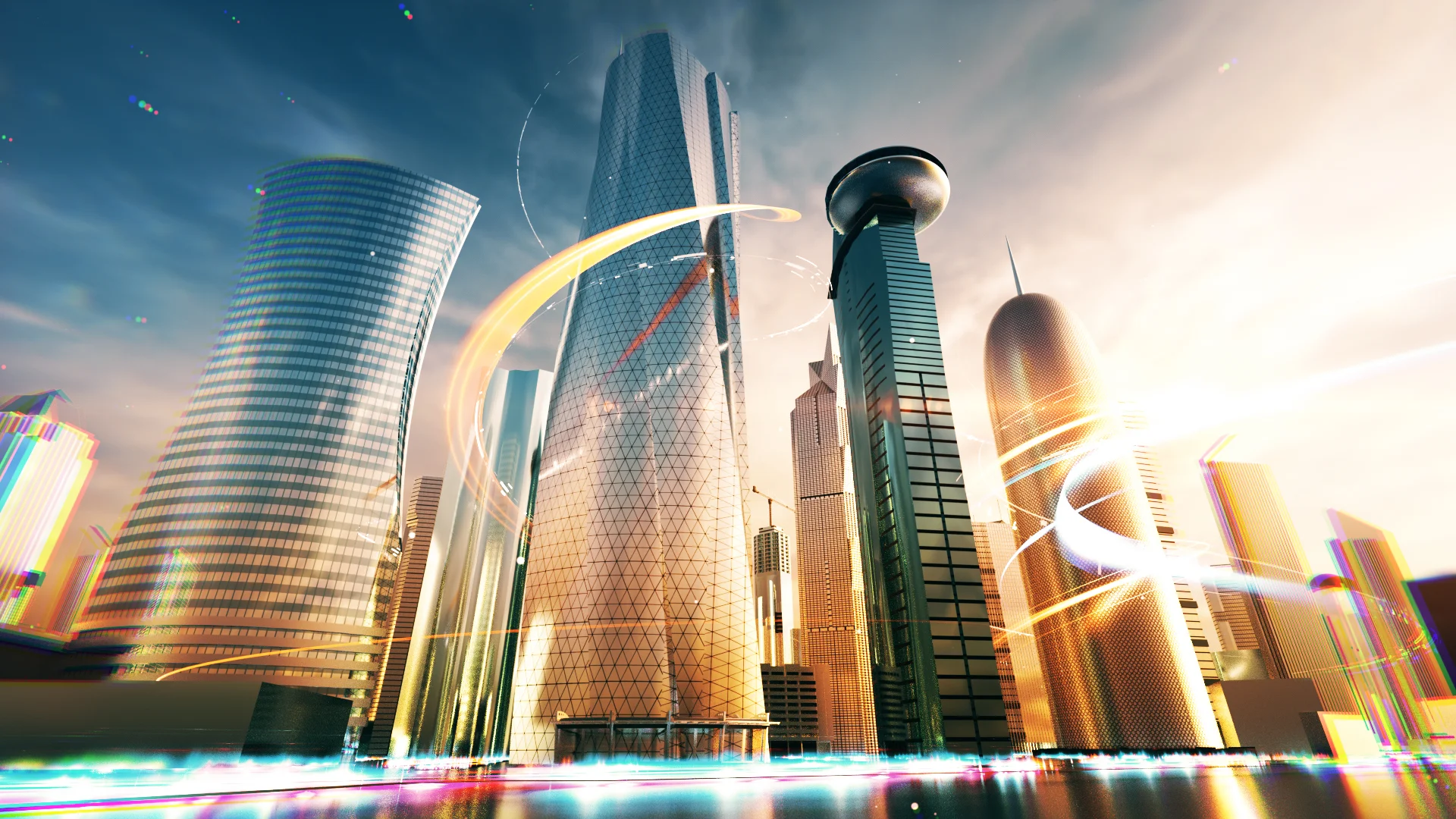 Channel 33 Qatar — Broadcast Design - Renderon Broadcast Design