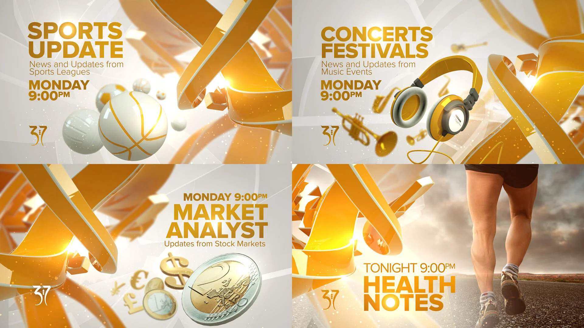 Qatar Designs — Broadcast Design - Renderon Broadcast Design