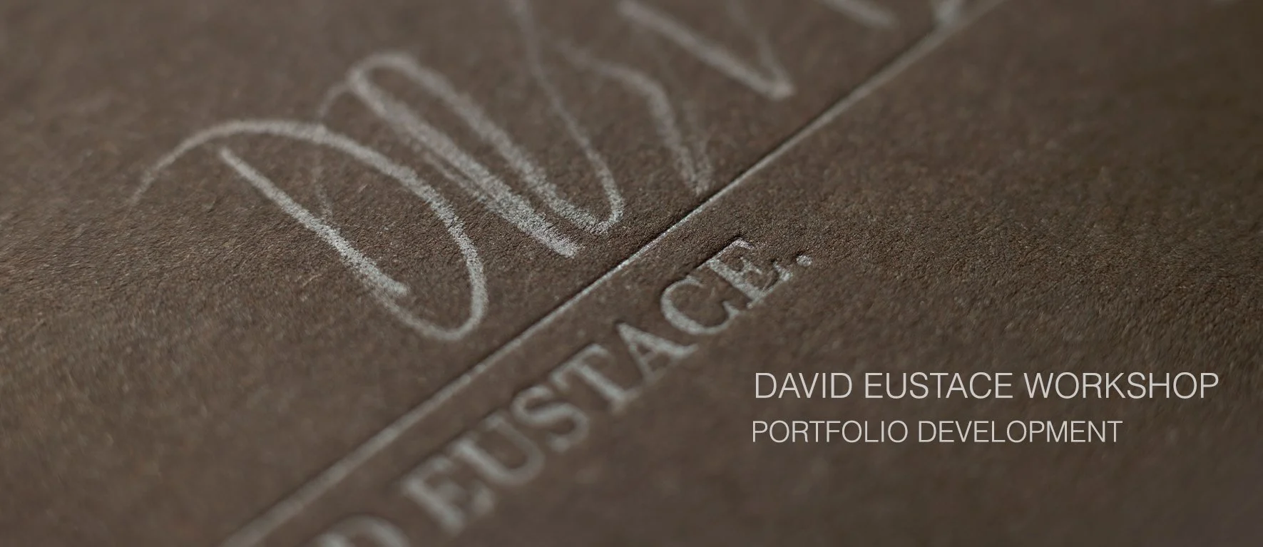 Workshops — David Eustace