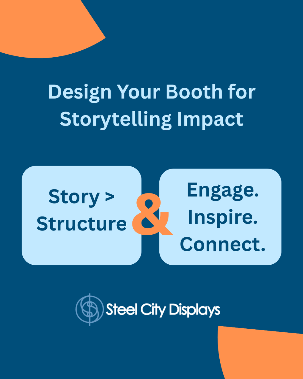 Designing Your Trade Show Booth for Storytelling | Steel City Displays ...