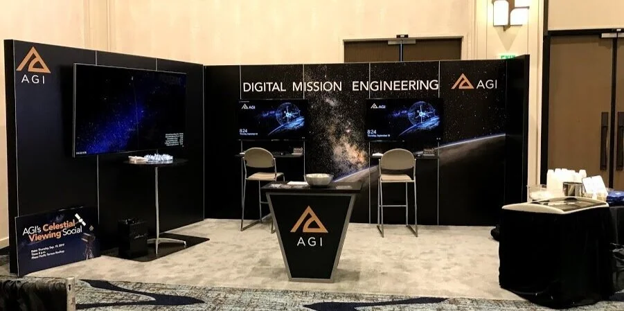 Analytical Graphics, Inc. — Steel City Displays | Trade Show Exhibits ...