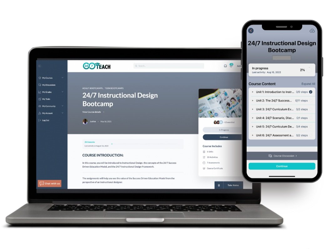 24/7 Teach — Learn, Create, and Succeed