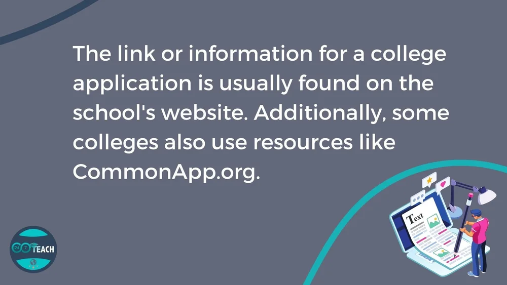Lesson 2: College Application Deadlines — 24/7 Teach
