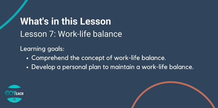 Lesson 7: Work-Life Balance — 24/7 Teach